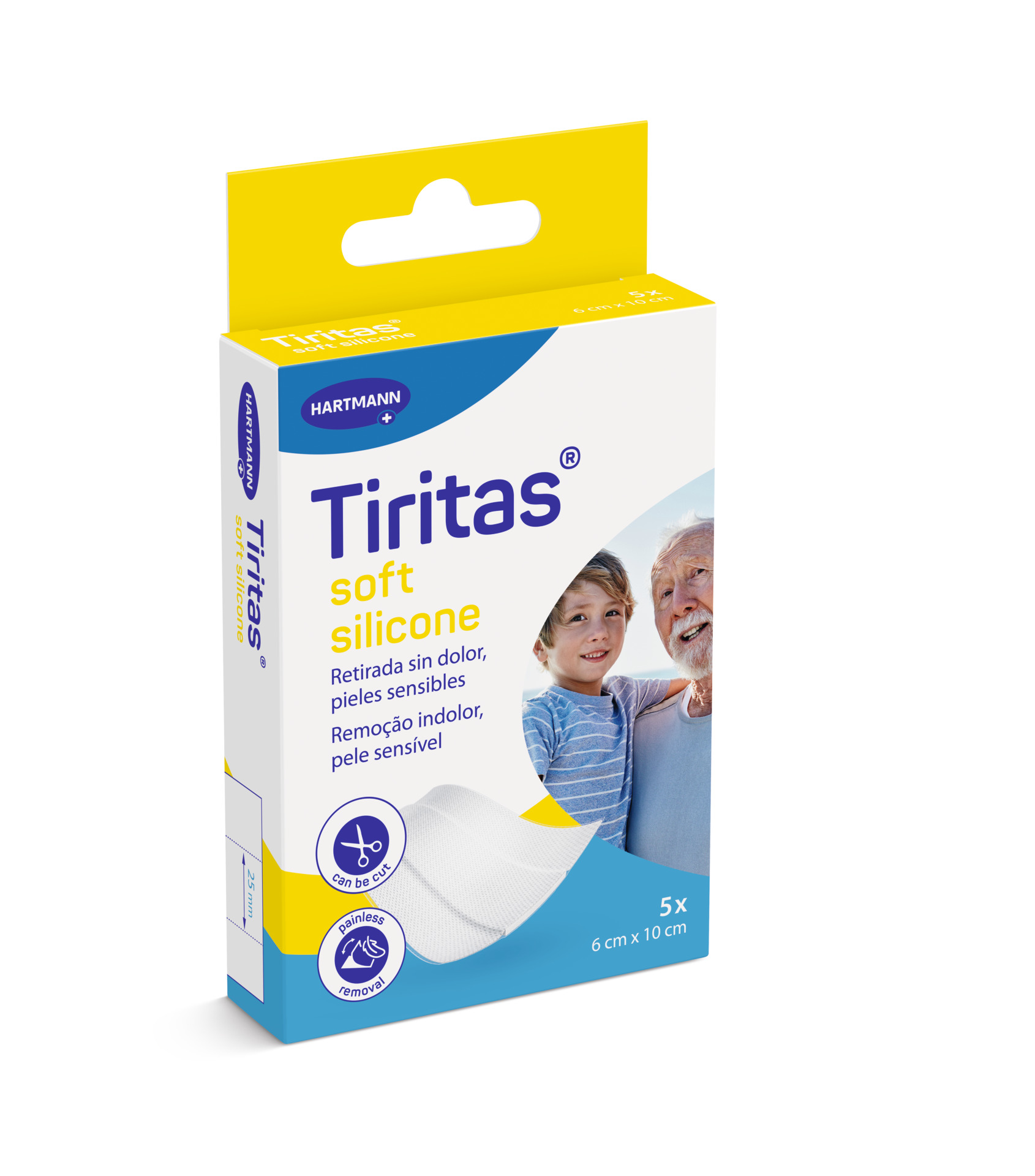 Tiritas® Soft silicone
