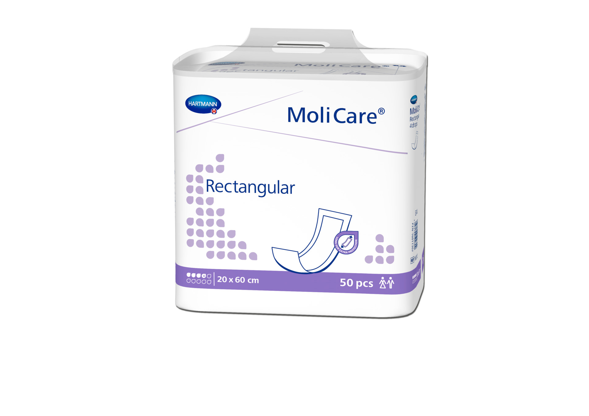 MoliCare® Rectangular 4 drops