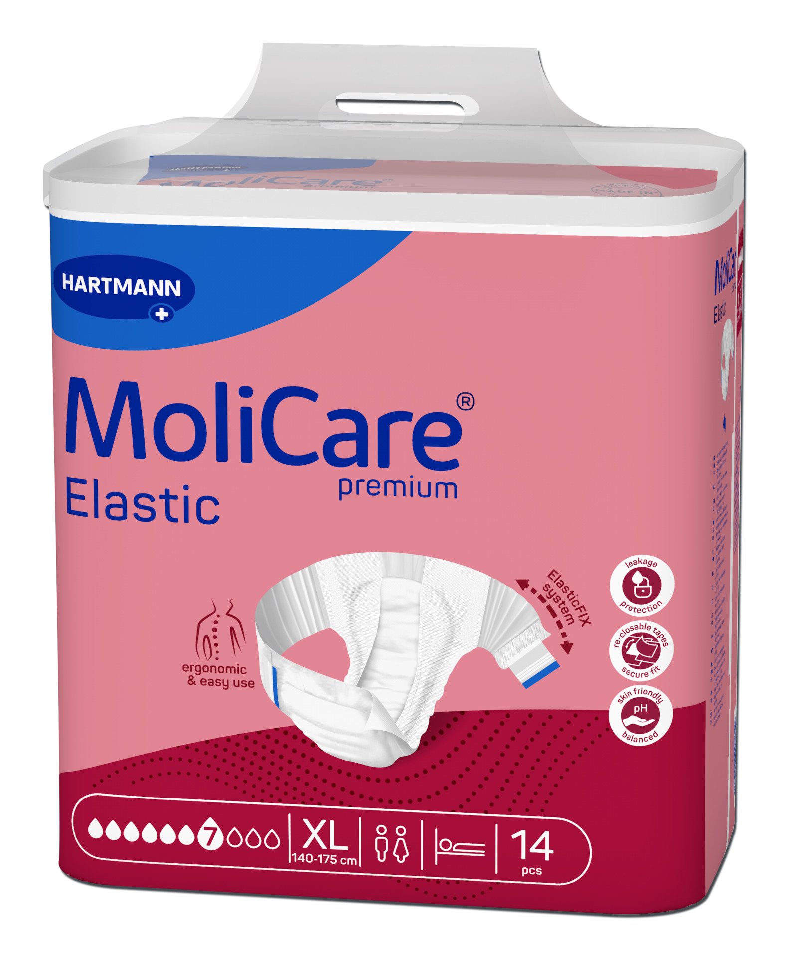Erwachsenenwindeln MoliCare® premium Elastic 7 Tropfen