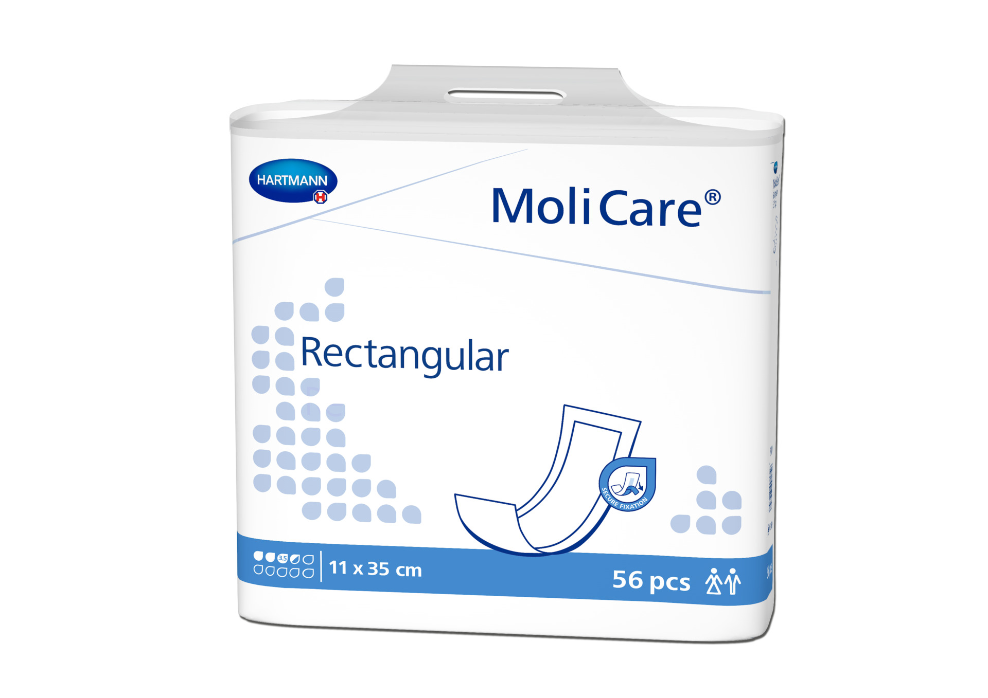 MoliCare® Rectangular 3.5 drops