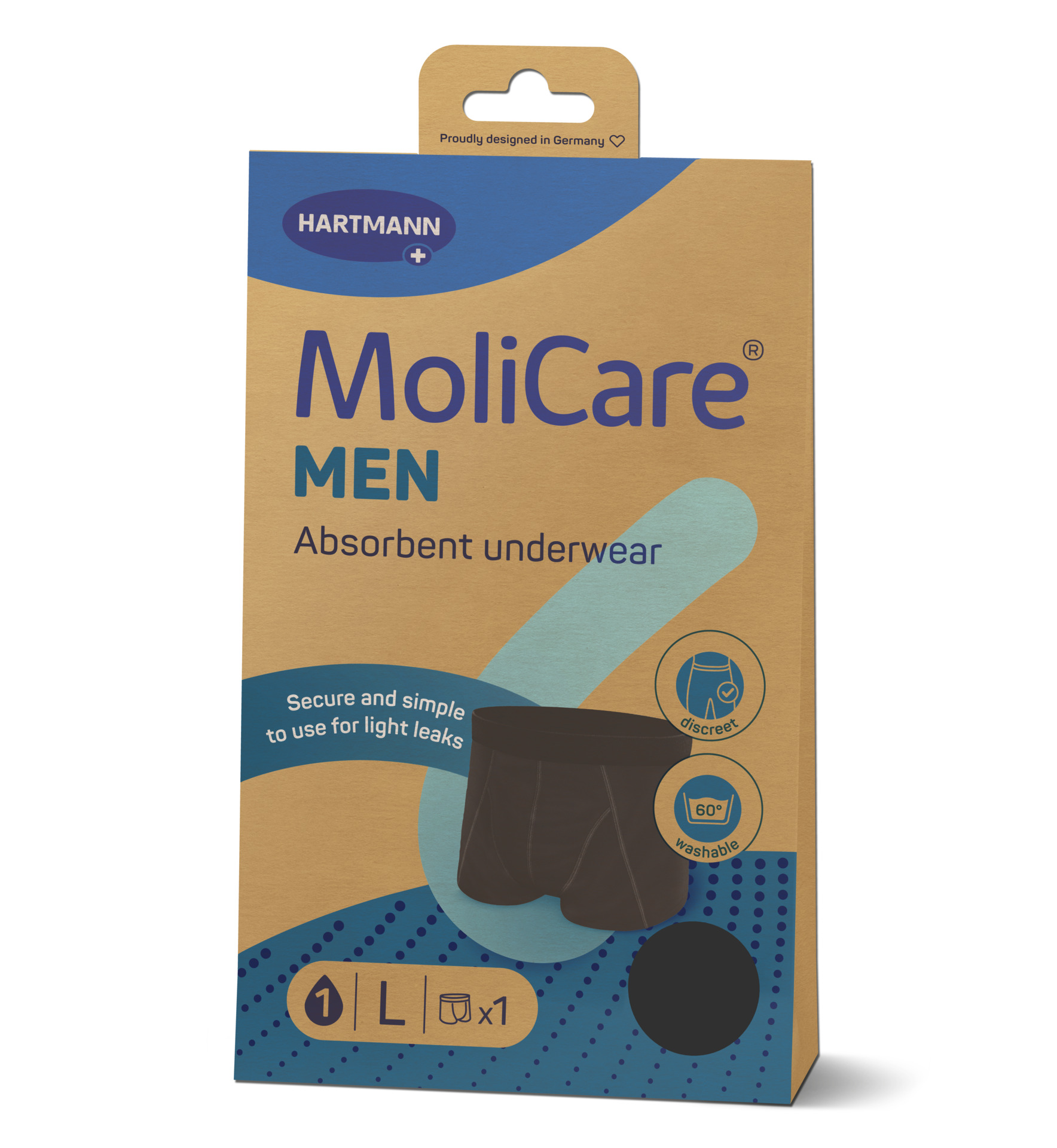 MoliCare® MEN Absorbent underwear