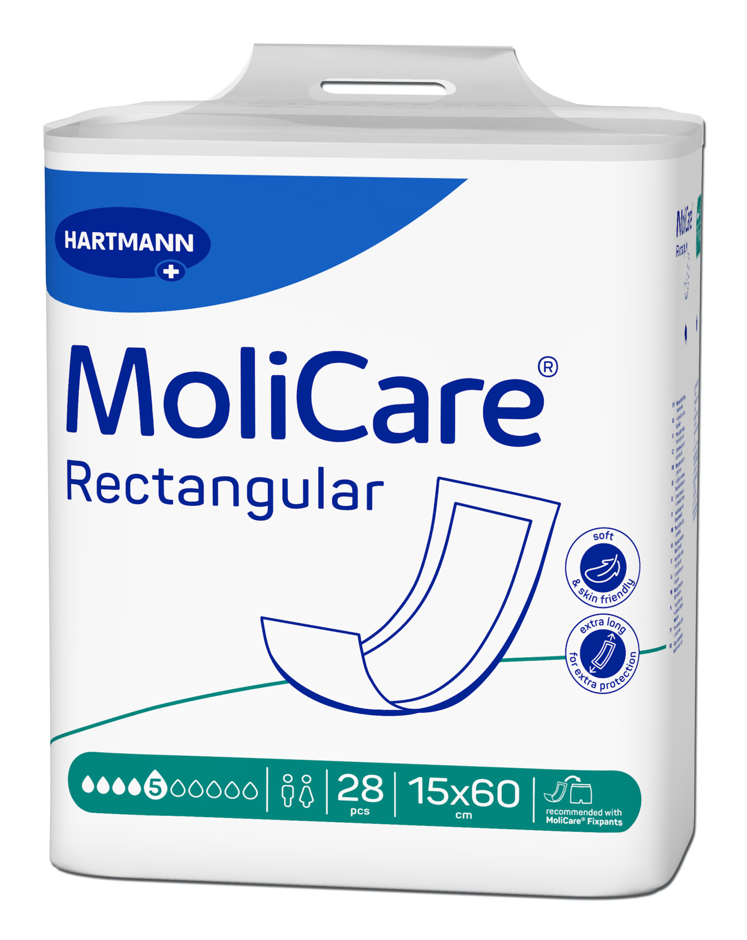 MoliCare® Rectangular 5 drops